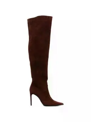 PAUL WARMER Patrice Over-the-knee Boots - Red