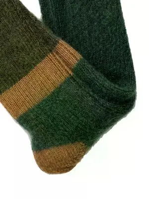ALTO MILANO Clara Striped Socks