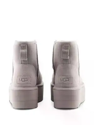 UGG Classic Mini Platform Calf Suede Boots
