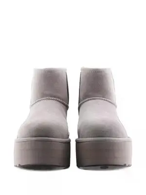 UGG Classic Mini Platform Calf Suede Boots