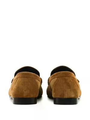 POSA Penny Wrinkle-effect Loafers