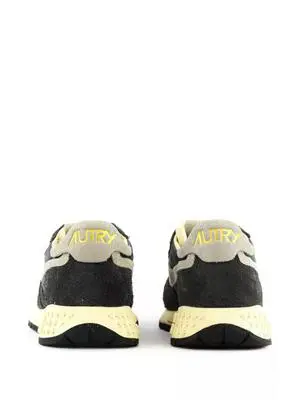 AUTRY Reelwind Logo-patch Low-top Sneakers - Black