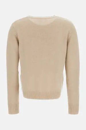 MAX MARA STUDIO Wool And Cashmere Argyle Sweater