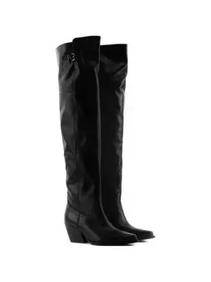 Elena Iachi Leather Over-the-knee Boots