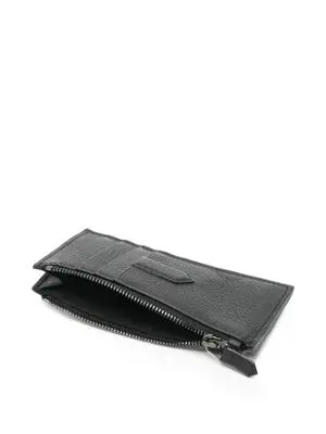 CANALI Grained Leather Cardholder