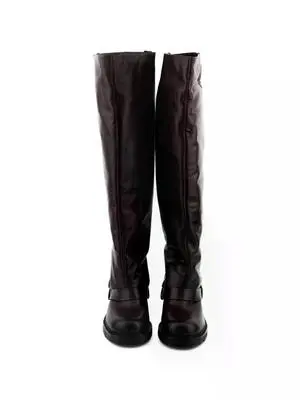 Elena Iachi Buckle-detail Knee-high Boots