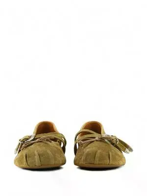 POSA Vita Buckle-fastening Ballet Flats