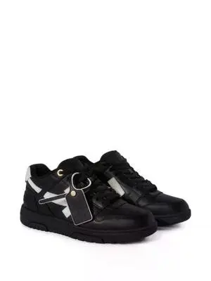 OFF-WHITE Out Of Office Leather Sneakers