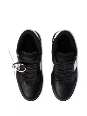 OFF-WHITE Out Of Office Leather Sneakers