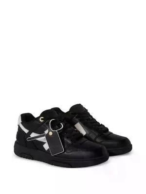 Off-White Out Of Office Leather Sneakers - Black