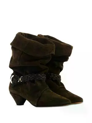 NUBIKK Sally Lynn Braided Ankle Boots