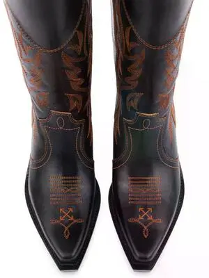 Off-White For Walking Western Tan Boots