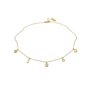 WITH LOVE DARLING Prosperity Necklace - Gold