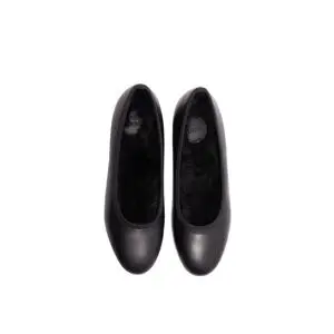 FURSHO Classic Shearling-lined Ballerinas - Black