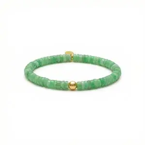 WITH LOVE DARLING Tree Of Life Disc Bracelet - Green