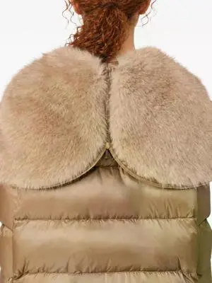 Max Mara Quilted Hooded Coat