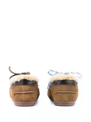 POSA Brushed Suede Loafers