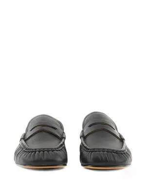 TORAL SHOES Penny Leather Loafers