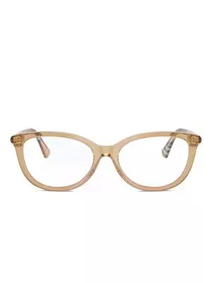 Burberry Cat-eye Check Frames Glasses