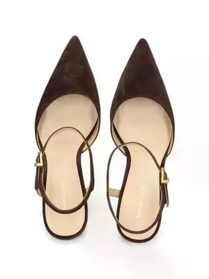 Michael Kors Amara Suede Slingback Pumps