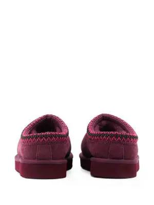 UGG Tasman Ii Leather Flat Mules - Purple