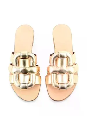 MOROBÉ Robien Woven Leather Sandals