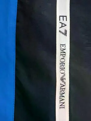 EA7 EMPORIO ARMANI Logo-tape Swim Shorts