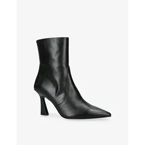STUART WEITZMAN Vinnie 85 Heeled Leather Ankle Boots