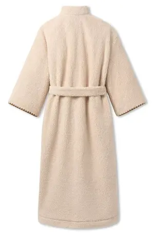 UGG Linet Oversized Plush Fleece Robe - Cream