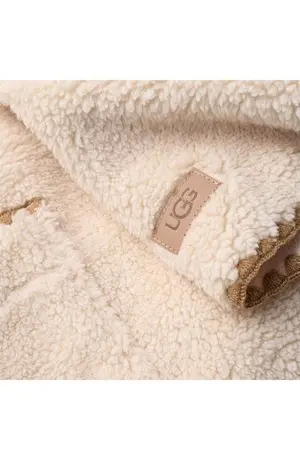UGG Linet Oversized Plush Fleece Robe - Cream