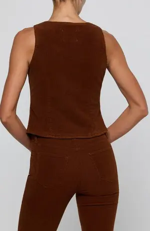 L'Agence Yelena Corduroy Vest