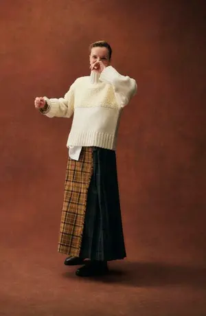 Barbour Hazelwood Plaid Midi Skirt