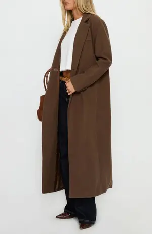 PRINCESS POLLY Lovergirl Longline Coat