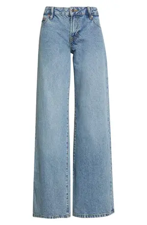 RE/DONE Mica High Waist Wide Leg Jeans