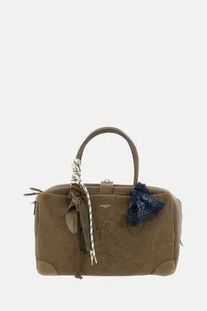 GOLDEN GOOSE Vita Bag Medium In Suede - Multicolor