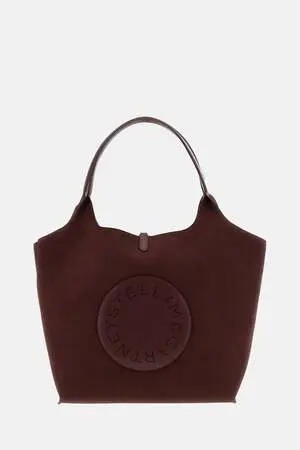 Stella McCartney Logo Reversible Tote Bag Alter Mat &amp; Alter Suede - Multicolor