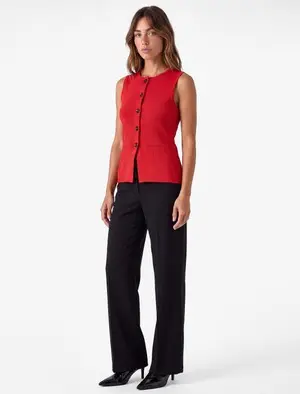 Koton Long Knit Vest