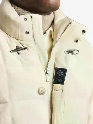 FAY Quilted Corduroy Gilet