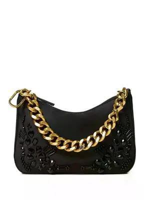 TWINSET Liliane Crystal-embellished Chain-link Shoulder Bag