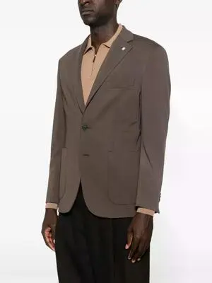 MANUEL RITZ Nuvola Button-up Blazer