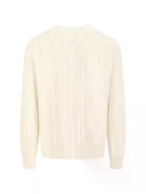 THE PULL Ribbed-knit Crew-neck Sweater