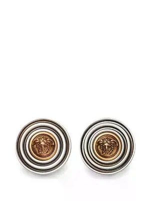 VERSACE Orbit Earrings - Silver