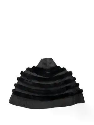 Giorgio Armani Bow-detail Cape Coat