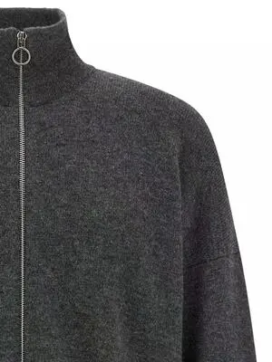 LARMERI STUDIO Camionair Zip-up Cardigan