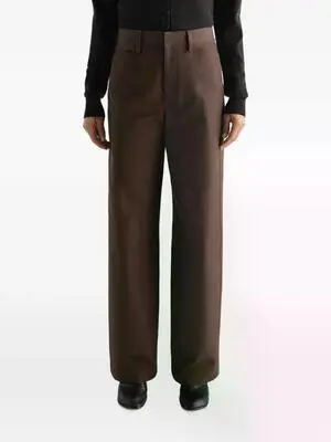 LEMAIRE Straight Pants In Heavy Cotton Twill