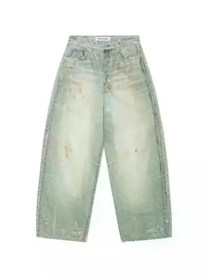 WON HUNDRED Lyon Printed Baggy Jeans