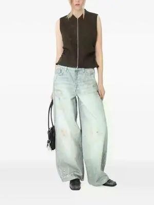 WON HUNDRED Lyon Printed Baggy Jeans