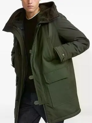 YVES SALOMON Shearling-trim Hooded Parka
