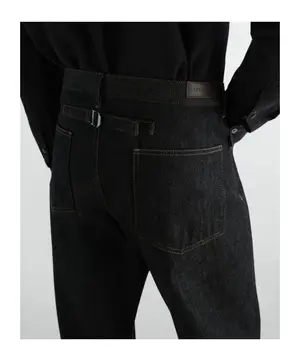 LEMAIRE Straight Leg 5 Pockets In Heavy Denim