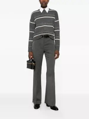 PENNYBLACK Belt-loop Flared Trousers